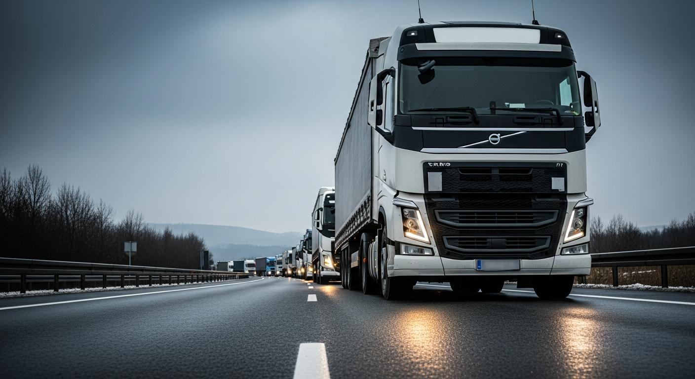 La DGT detiene 10 horas los camiones hacia el norte pese a no nevar ...